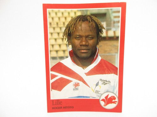 Sticker PANINI FOOT 97 N°130 Roger Hitoto Lille | eBay