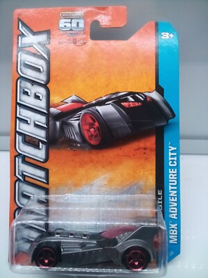 Matchbox Superfast / MB 844 - Batman Batmobile - Dk Grey - Model Car x1 ...