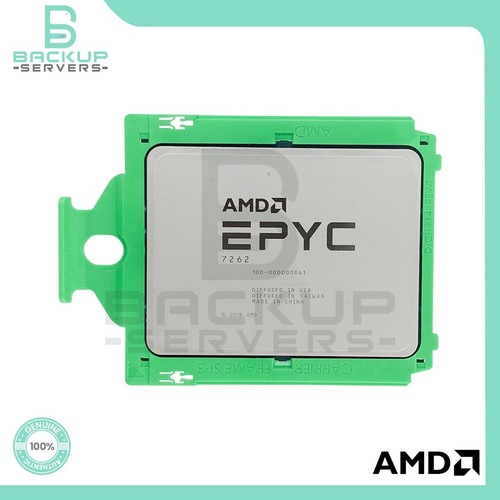 100-000000041 AMD EPYC 7262 8-Core 3.20GHz 128MB 155W SP3 Processor ...