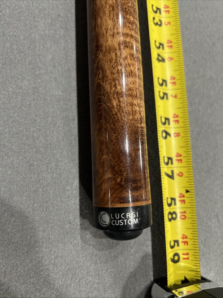 Lucasi Pool Cue 2 Piece Custom 189 Lexpoint U LC | eBay
