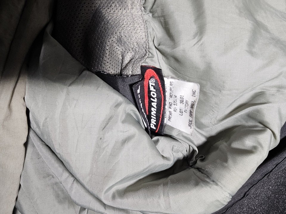 Wild Things EPIC ECWCS Primaloft Level 7 Parka Jacket Gray Small ...