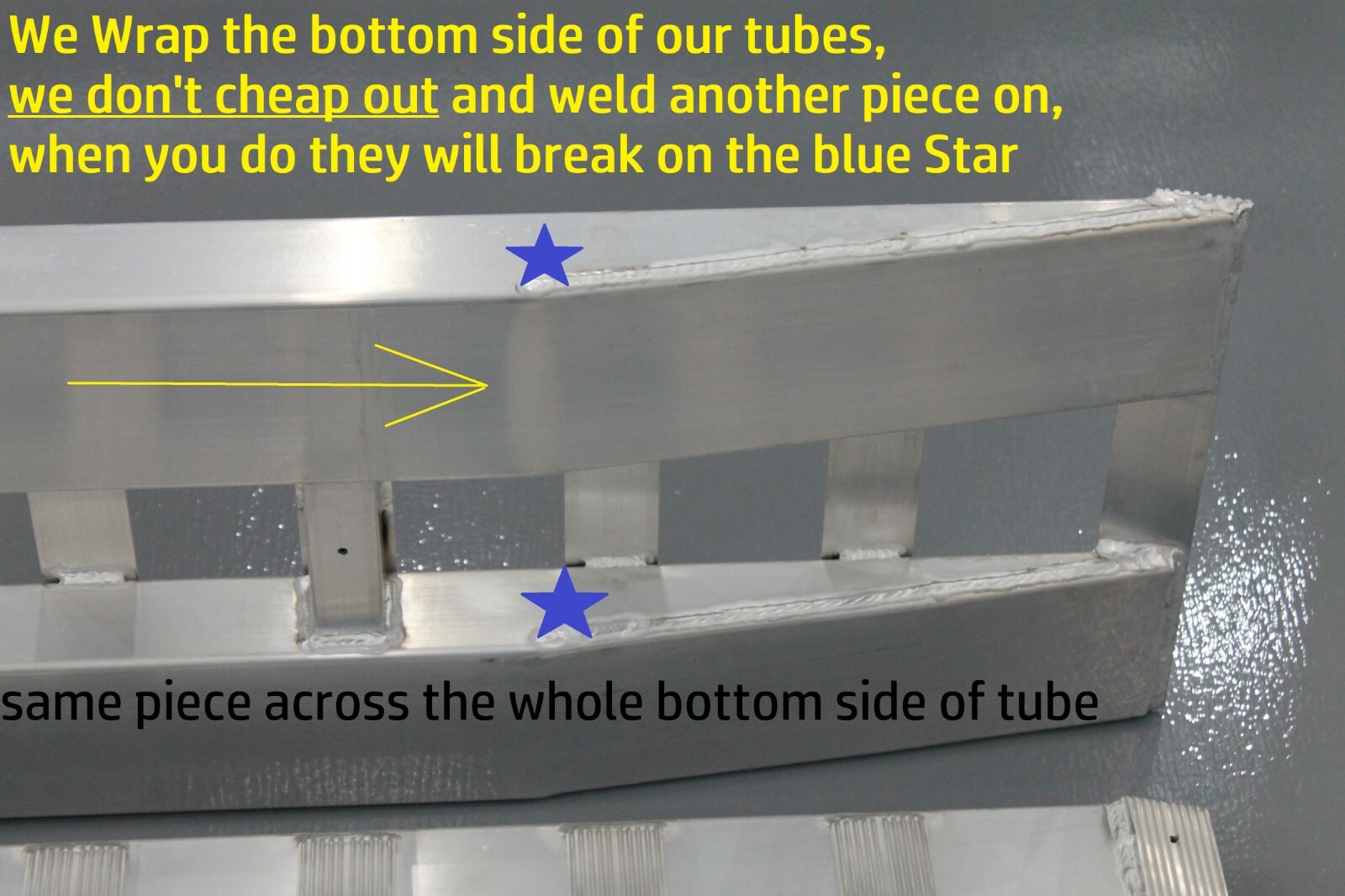 94 Inch Loading Ramps Aluminum Trailer Loading Ramps - 94" Like Kaufman ...