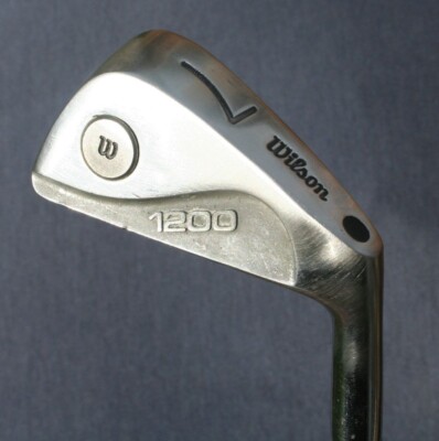 Wilson 1200 7 Iron Original Steel Shaft | eBay