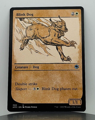 Blink Dog (Showcase) - Adventures in the Forgotten Realms - 300 - MTG ...