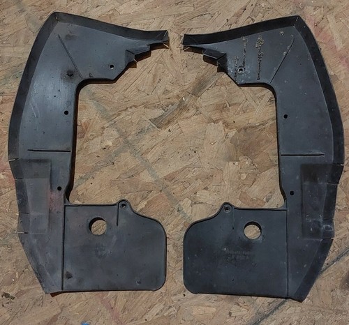 Pair 1970 1971 Mercury Cyclone Montego Front Fender Inner Splash ...