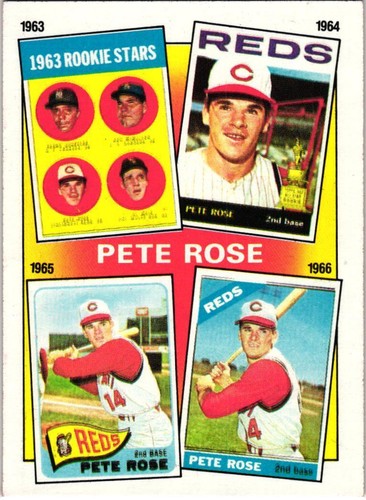 1986 Topps 2 Rose Special: '63-'66 Cincinnati Reds | eBay