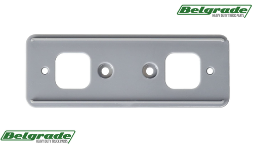 Grote 43050 4 3/4" Corner Radius Brackets Gray | eBay