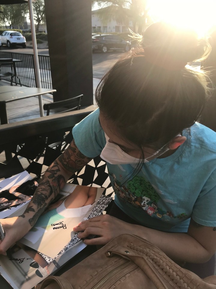 Brenna Sparks NUDE Super Sexy Hot Adult Model Signed 8x10 Photo COA ...