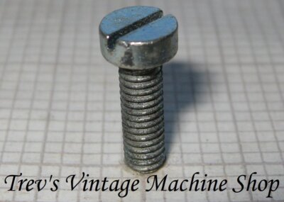 3BA cheese head slotted screws, zinc plated steel BZP, many sizes, free ...