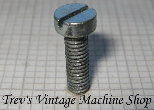 3BA cheese head slotted screws, zinc plated steel BZP, many sizes, free ...