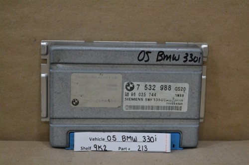 7532988 BMW 330i 2004-2005 Transmission Control Unit TCU Module 13 9K2 ...