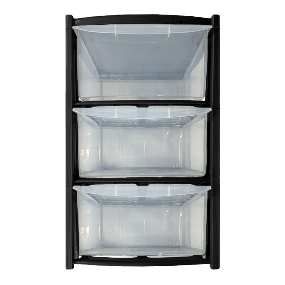 3/4/5/6 Large Drawer Plastic Tower Trolley for School Office Home Desk ...