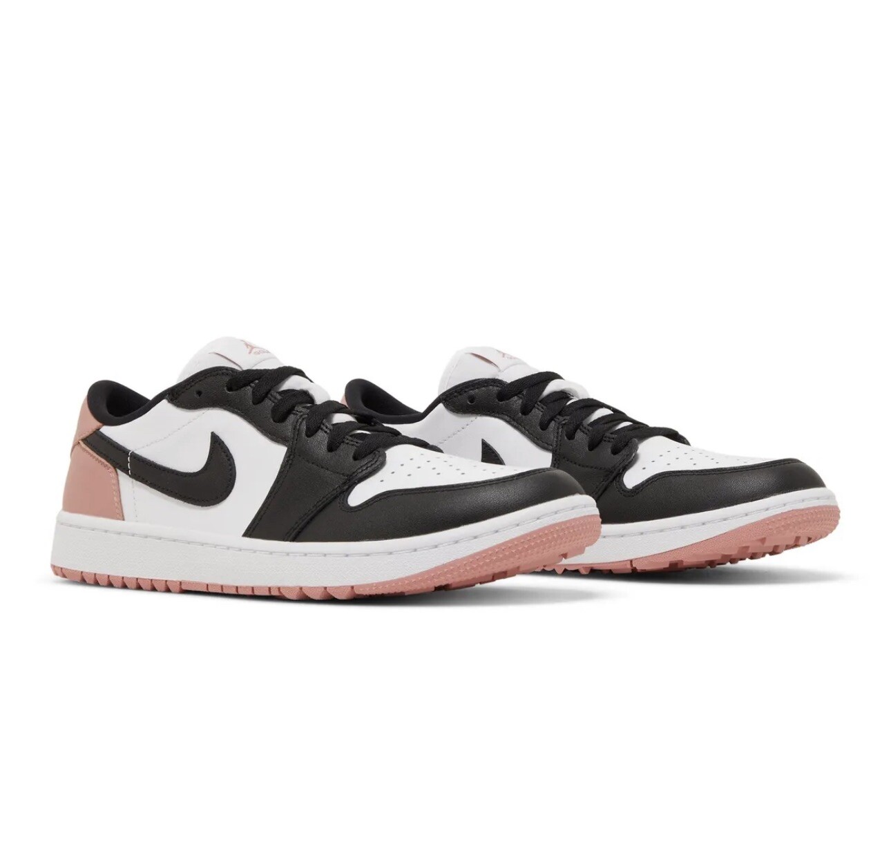 Nike Air Jordan 1 Low Golf Shoes White Pink Black DD9315-106 Men's Size ...