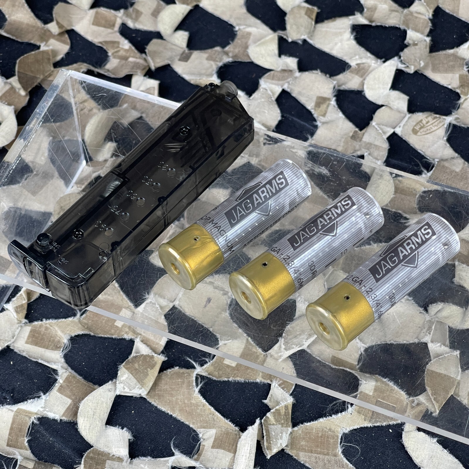 NEW Jag Arms Scattergun HD Sawed Off Gas Airsoft Shotgun - Real Wood | eBay