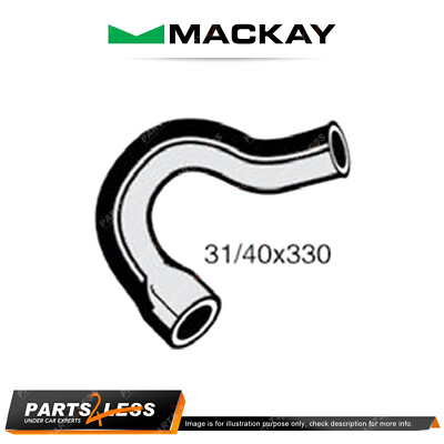 Mackay Upper Radiator Hose Length 330mm Inside Diameter 31mm Bell ID 40mm CH845 | eBay Australia