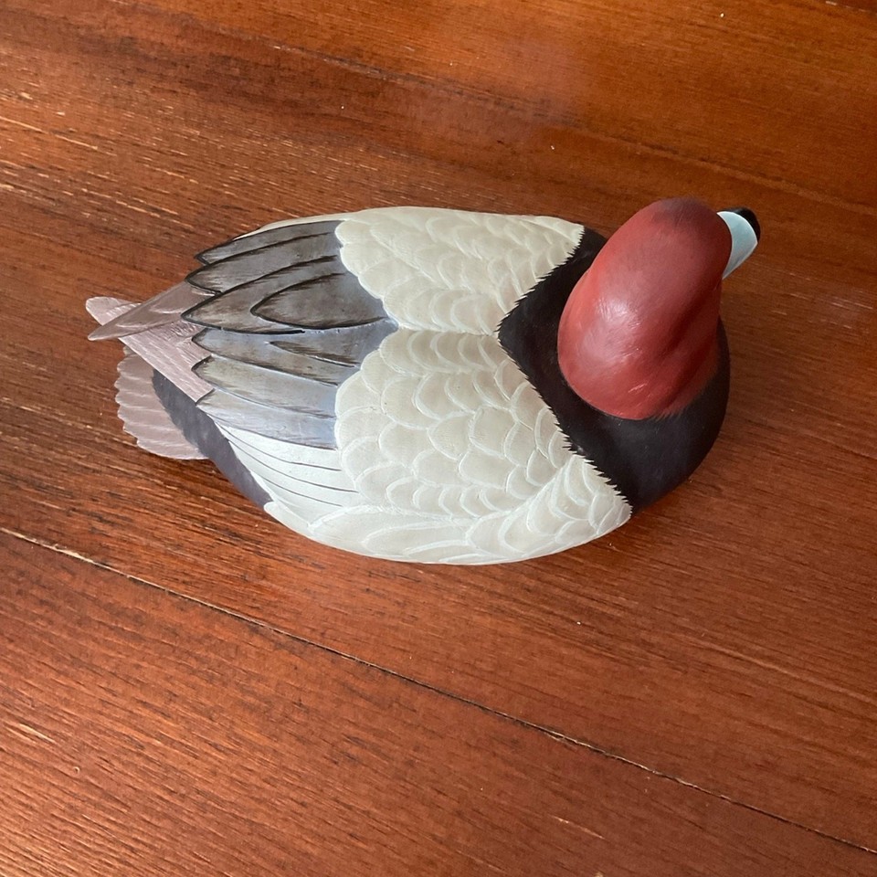 Red headed duck decoy duplicate by Sam nottleman. Loon lake wild wings ...
