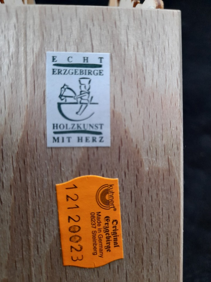 Wooden art from the Erzgebirge / tea light holder / decoration | eBay UK