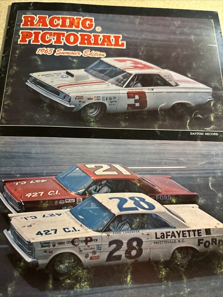 1965 Racing Pictorial Magazine Annual Summer Edition | eBay