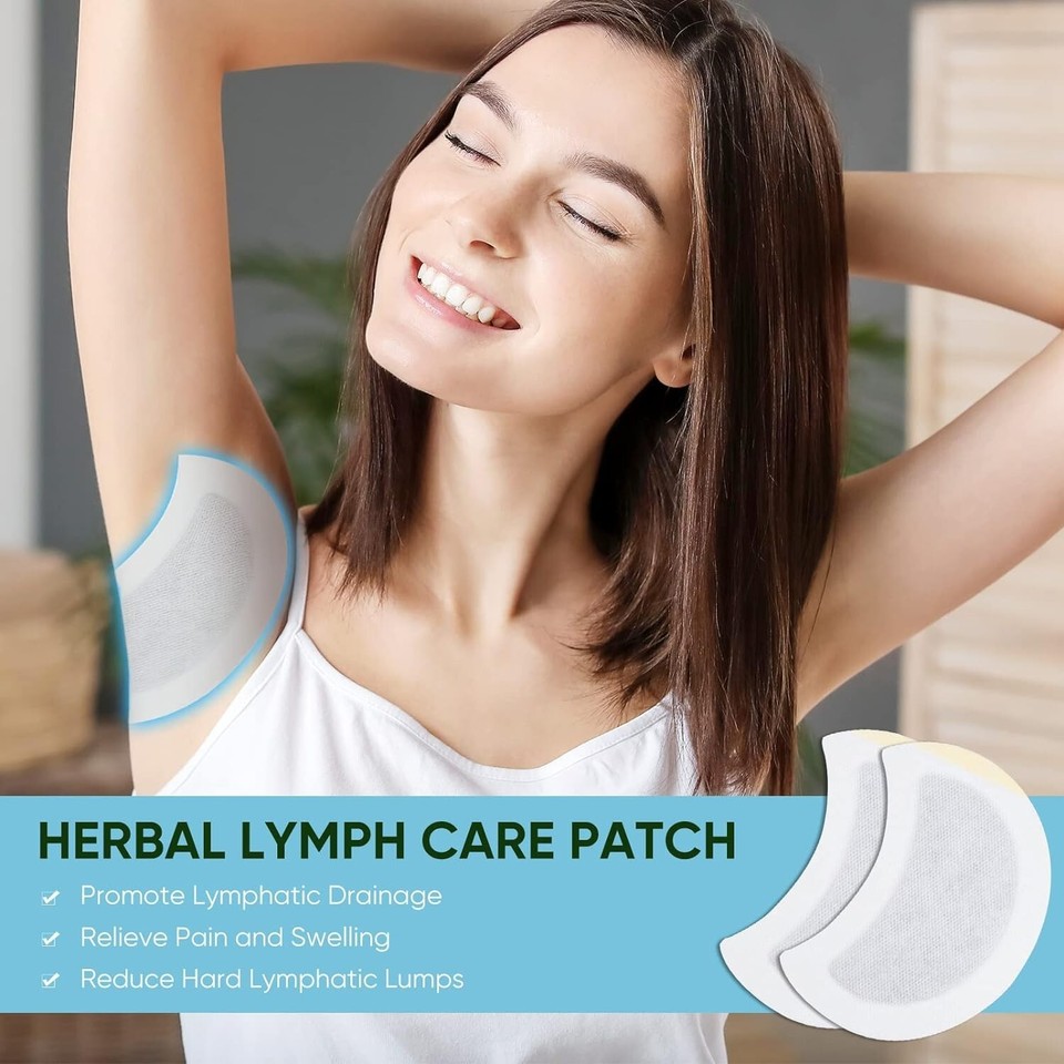 Lymphatic Detox Patch - For Swollen Lymph Glands, Parametrial Lymph, 20 ...