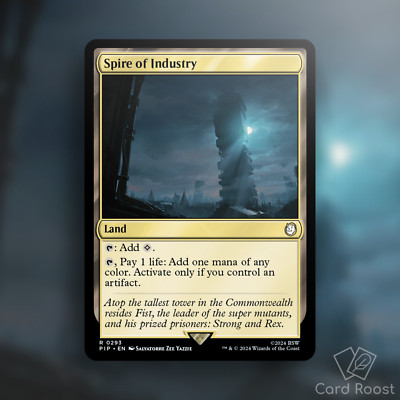 MTG Magic Spire of Industry 0293 Universes Beyond: Fallout PIP | eBay