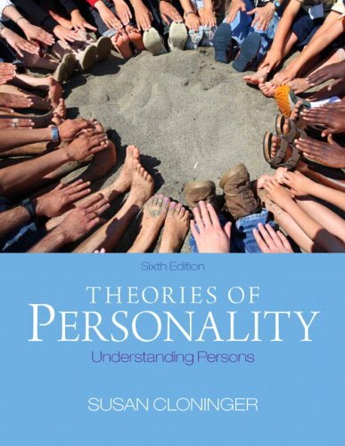 Theories of Personality by Susan Cloninger | eBay
