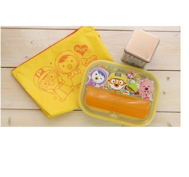 PORORO Tableware Stainless Steel Food Snack Plate Tray Lunch Box ...