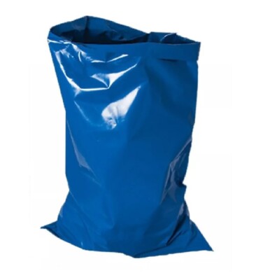 Rubble Sacks Heavy Duty Dark Blue Plastic Builders Bags 24" x 36" 300 ...