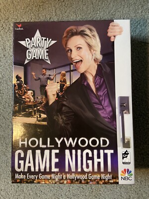 Hollywood Game Night Board Game, Hollywood Party Game Night NBC | eBay
