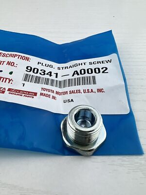 Toyota Genuine Rear Axle Fill Plug FOR Toyota IN THE GENUINE PACKAGE | OE