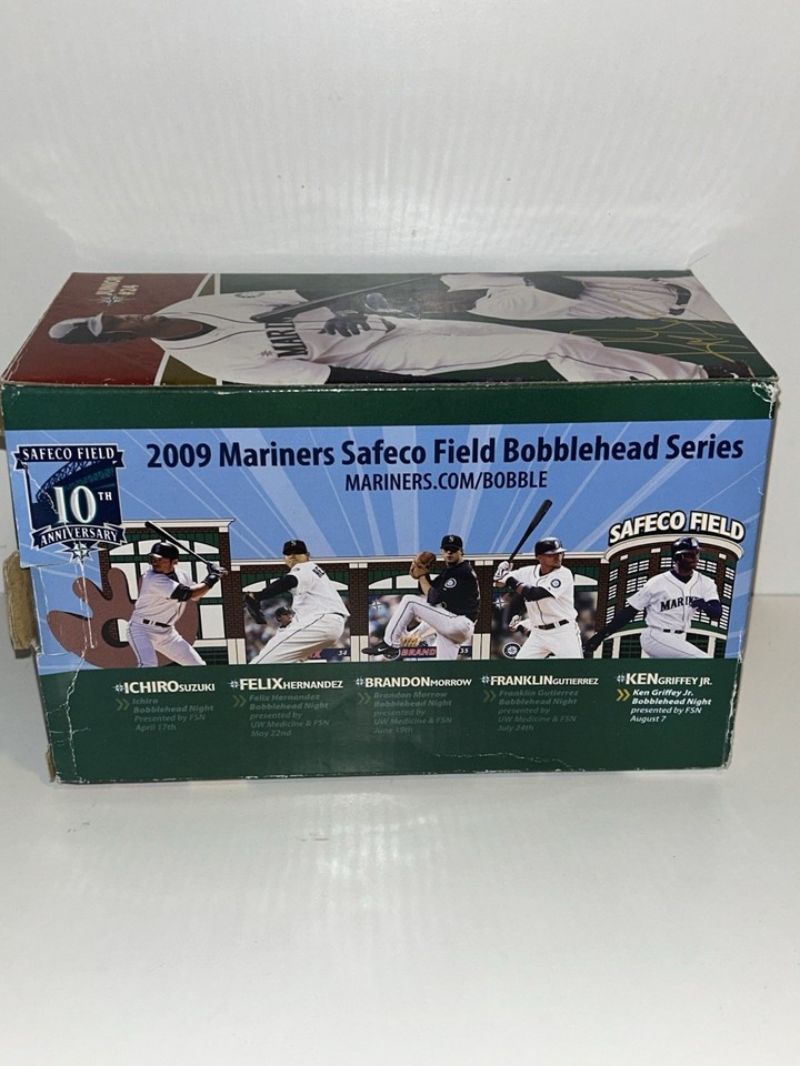 Ken Griffey Jr 2009 Bobblehead FSN Safeco Field Series 5 Of 5 Seattle ...