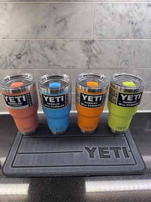 30oz Yeti Tumbler Set With Matching Magsliders Coral Chartreuse Reef ...