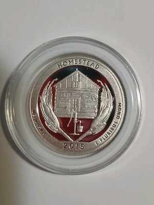 America the Beautiful Homestead Proof Quarter 2015 San Francisco S 25C ...