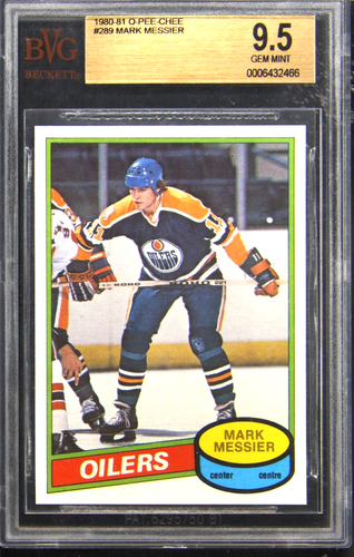 Mark Messier RC Rookie 1980-81 O-PEE-CHEE #289 ~Oilers~ GEM MINT ...