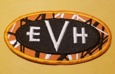 Embroidered EVH Eddie Van Halen one of the greatest guitar players ...