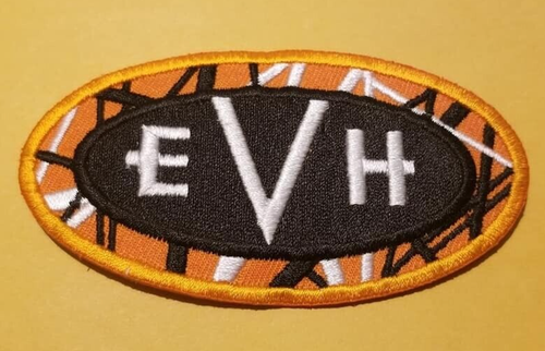 Embroidered EVH Eddie Van Halen one of the greatest guitar players ...