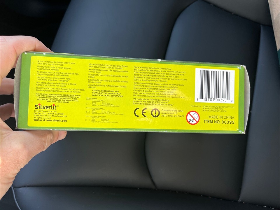 R/C Incred-A-Ball Remote Control Golf Ball Radio Control with Charger ...