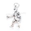 3D POST MAN MAIL US MAILMAN Charm Pendant Solid .925 Sterling Silver ...
