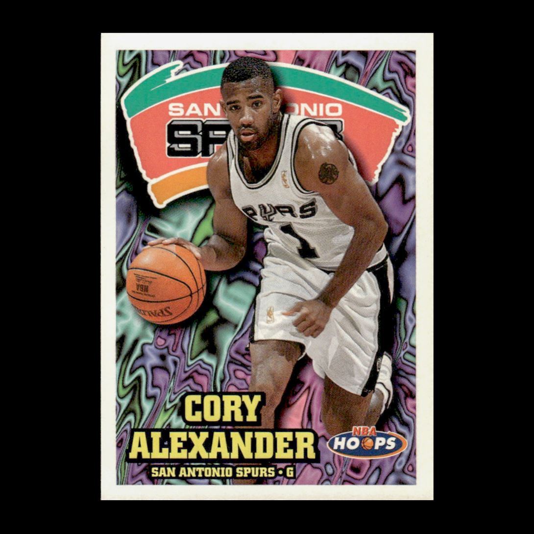 Cory Alexander 1998-99 Hoops San Antonio Spurs #304 R331F 23 | eBay