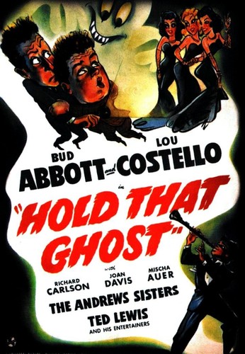 #51 Hold That Ghost, Classic Vintage Movie Poster TRADING card | eBay