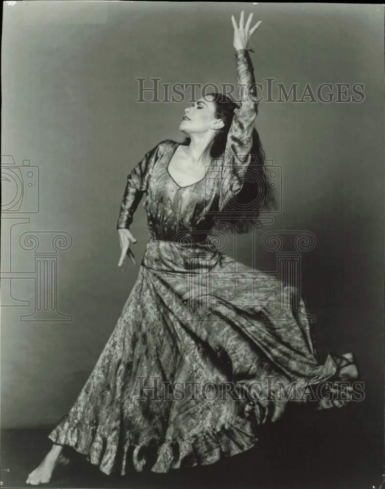 1995 Press Photo Dancer Maria Benitez of Maria Benitez Teatro Flamenco ...