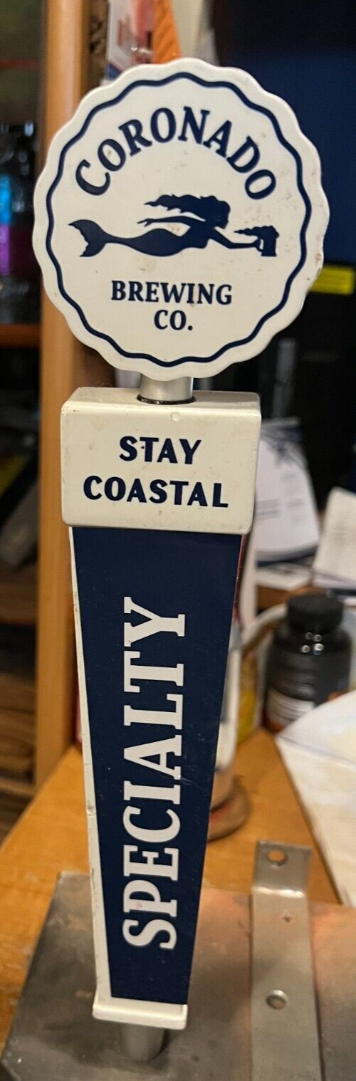 CORONADO BREWING COMPANY----SPECIALTY-----12 1/2"---BEER TAP HANDLE | eBay