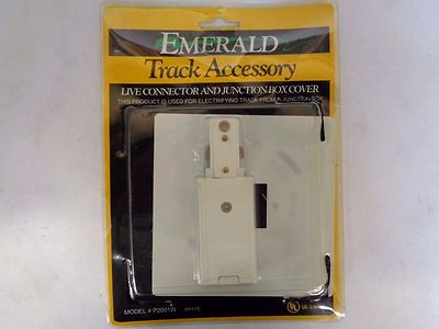 NEW EMERALD TRACK ACCESSORY LIVE CONNECTOR AND JUNCTION BOX COVER | eBay