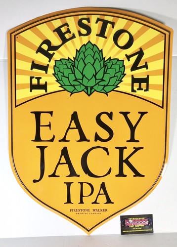 Firestone Walker Brewing Company Easy Jack IPA Metal Beer Sign 24x17 ...