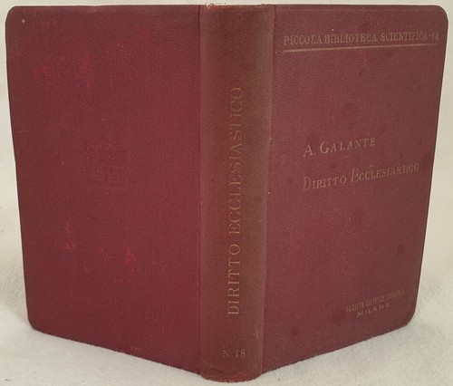 Andrea Gallant Manual of Ecclesiastical Law Church Right State And ...