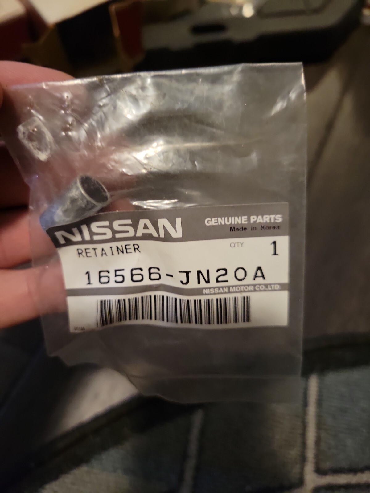 Nissan 16566 JN 20 a Genuine OEM Factory Original Air Cleaner ASSY ...