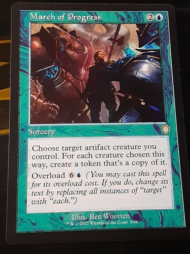 March of Progress , Commander Brothers War , Near Mint , MTG , FREE ...
