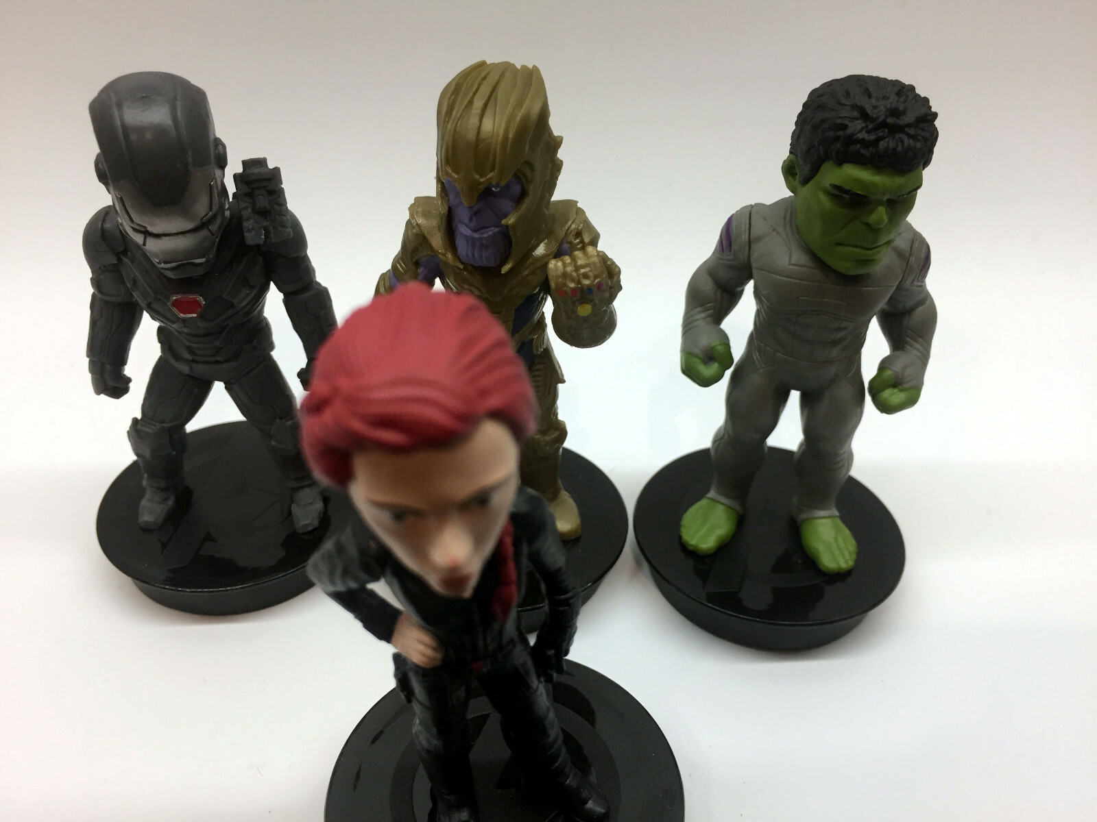 Marvel Avengers Endgame SNAPCO Cup Topper Cake Topper Complete SET of 7 ...