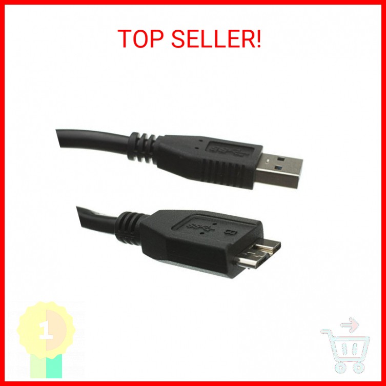 CableWholesale Micro USB 3.0 Cable, Black, Type A Male/Micro-B Male, A ...