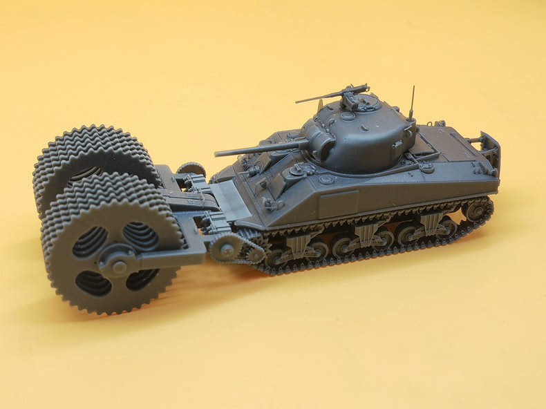 3D-Printed kit 1/72 Minesweeper T1E3 T1E5 T1E6 Are Suitable for Sherman ...