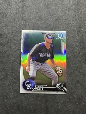 Forrest Wall 2016 Bowman Draft Refractor #BD-123 | eBay